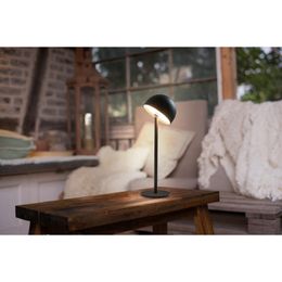 OTTO home Tischleuchte &raquo;Akku Tischlampe GERRIN Indoor Outdoor, magnetischer Flaschenaufsatz&laquo; LED-Board Warmwei&szlig; Pilzlampe Flaschenaufsatz, Regulierung