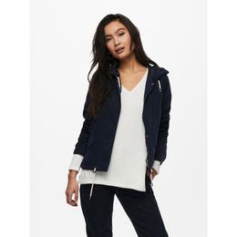 Only Damen Only Parka &raquo;ONLSKYLAR HOOD SPRING JACKET CC OTW&laquo; mit Kapuze mit blau XS