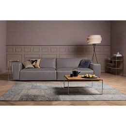 Musterring Big-Sofa &raquo;LUCIA Mega Sofa, zeitlos, bequem, Breite 292cm, Kontrastn&auml;hte&laquo; in vielen Qualit&auml;ten und 4 unterschiedlichen N&auml;hten, 3-Sitzer grau 