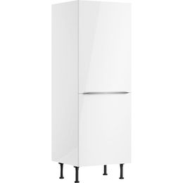 KOCHSTATION Hochschrank &raquo;KS-Aken&laquo; wei&szlig; wei&szlig;, B/H/T: 60cm x 176,6cm x 58,4cm