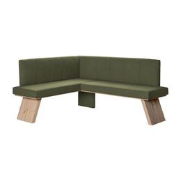 OTTO home Eckbank &raquo;Nina K&uuml;chenbank, Polsterbank, Esszimmerbank, Breite 185x 150 cm&laquo; Moderne Bank in tollen Farben, Anzahl Sitzpl&auml;tze: 5 gr&uuml;n 