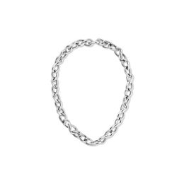 Calvin Klein Damen Edelstahlkette &raquo;SCULPTURED DROPS&laquo; silber Edelstahl, L: 52,5 B: 12mm