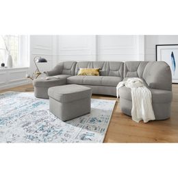 DOMO collection Wohnlandschaft &raquo;SARAFINA 295x83x180 cm, auch mit Federkern f&uuml;r mehr Sitzkomfort!&laquo; whlw. mit Bettfunktion, elegantes Design, U-Form 