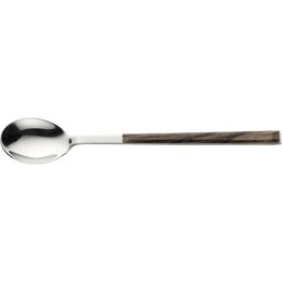 Pinti Inox PINTINOX Kaffeel&ouml;ffel &raquo;Sushi Moka&laquo; Edelstahl 18/0 mit ABS Kunststoffgriff in Holzoptik braun Edelstahl, Kunststoff 6 Stk.