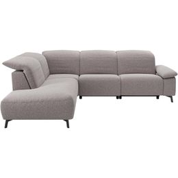 Musterring Ecksofa &raquo;MR 370, intelligenter Komfort im modernen Design&laquo; Optionale Relaxfunktion, flexible Kopfteile & klappbare Armlehnen 100% Polyester B/H/T: 