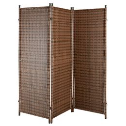 Merxx Paravent &raquo;Paravent Geflecht&laquo; braun Geflecht Rattan, Kunststoff B/H/T: 183cm x 182cm