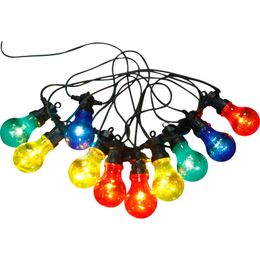 Globo LIGHTING LED-Lichterkette &raquo;NIRVANA&laquo; Kette/bunt/IP44/Garten/Terrasse/Glas bunt/ LxBxH: 7500x60x146mm bunt Gesamtl&auml;nge 7,5m