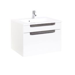 Welltime Waschtisch &raquo;Siena&laquo; Breite 80 cm wei&szlig; B/H/T: 80cm x 54cm x 47cm