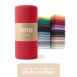 OTTO home Spannbettlaken &raquo;BLACKBERRY in PREMIUM und BASIC Qualit&auml;t, 100% Baumwolle&laquo; f&uuml;r hohe Matratzen bis 28 cm, Bettlaken, Spannbetttuch, Boxspring 