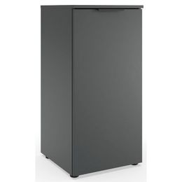 wimex Kommode &raquo;Level by fresh to go&laquo; 1-t&uuml;rig mit soft-close Funktion, 41cm breit, 92cm hoch grau Holzwerkstoff B/H/T: 41cm x 92cm x 41cm, 1 Stk.