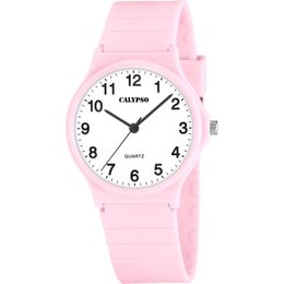 Calypso Watches Damen Calypso Watches Quarzuhr &raquo;Easy Time&laquo; Armbanduhr, Damenuhr, Silikonarmband, analog Einheitsgr&ouml;&szlig;e