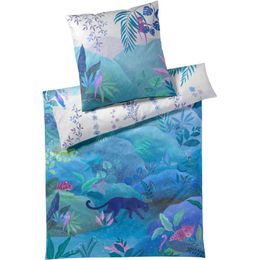 Elegante Bettw&auml;sche &raquo;Fairytale&laquo; 2 Stk. angenehmes Hautgef&uuml;hl bunt Mako-Satin, Obermaterial: 100% Baumwolle B/L: 135cm x 200cm, 1 Stk., 1 Stk., Mako-Satin, B/L: