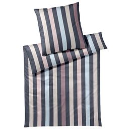 Elegante Bettw&auml;sche &raquo;Melody&laquo; 2 Stk. angenehmes Hautgef&uuml;hl bunt Mako-Satin, Obermaterial: 100% Baumwolle B/L: 155cm x 220cm, 1 Stk., 1 Stk., Mako-Satin, B/L: 