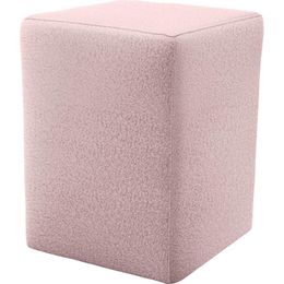 LOOKS by Wolfgang Joop Hocker &raquo;LOOKS XX&laquo; kubische Form, ideal als Fu&szlig;ablage rosa 100% Polyester B/H/T: 38cm x 47cm x 38cm, Struktur weich