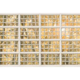 ARCHITECTS PAPER Fototapete &raquo;Atelier 47 Brick of Glass 1&laquo; botanisch glatt Vlies, Wand, Schr&auml;ge, Decke bunt Vlies B/L: 4m x 2,7m