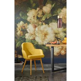 OTTO home Armlehnstuhl &raquo;Livry&laquo; (Set) 2 Stk.Polsterstuhl, Schalenstuhl gelb Polyester B/H/T: 62cm x 83cm x 63cm, 2 Stk., Feinstruktur Strukturoptik, 
