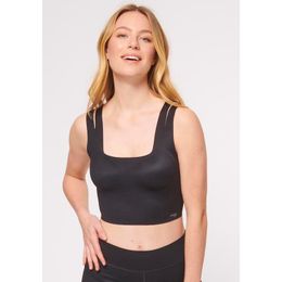 Sloggi Damen Sloggi B&uuml;gelloser BH &raquo;ZERO Feel Flow&laquo; nahtlos, ohne B&uuml;gel, Microfaser, herausnehmbare Pads schwarz XS, N-Gr