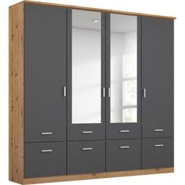 Rauch Kleiderschrank &raquo;Kleiderschrank Schrank Garderobe deckenhoher Schrank BREMEN&laquo; optional mit Spiegel, Breiten: 91/136/181 cm, H&ouml;he: 199 cm, in 