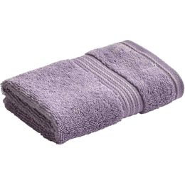 Christy Waschlappen &raquo;SUPREME&laquo; Premium-Waschlappen in Luxusqualit&auml;t, 650g/m&sup2;, 33x33cm, 6er Set lila Walkfrottier B/L: 33cm x 33cm