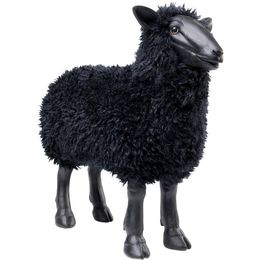 KARE Dekofigur &raquo;Bathilde Schwarz 48cm&laquo; Polyresin B/H/T: 23cm x 48cm x 52cm