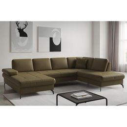 Sit & More sit&more Wohnlandschaft &raquo;Morris Jubi, Breite 300 cm&laquo; mit Armteilfunktion, optional mit Schlaffunktion B/H/T: 300cm x 83cm x 202cm, NaturLEDER , 