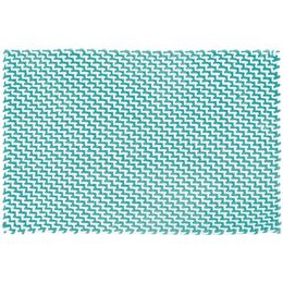 Pad Fu&szlig;matte &raquo;POOL, Schmutzfangmatte&laquo; rechteckig 15 mm H&ouml;he handgewebt, In- und Outdoor geeignet, auch als L&auml;ufer erh&auml;ltlich gr&uuml;n Kunstfaser B : 72cm 