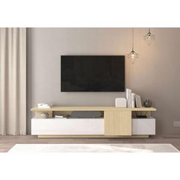 OTTO home Lowboard &raquo;Lowboard ETHOS,Lowboard,TV-Kommode,TV-M&ouml;bel,TV-Bank&laquo; 1 Stk. tlg. Mit zwei Dreht&uuml;ren, einer Klappt&uuml;r und zwei offenen F&auml;chern,B.210