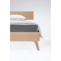 Fleuresse Spannbettlaken &raquo;Flauschjersey&laquo; aus Baumwolle, Bettlaken, Spannbetttuch, Premium Qualit&auml;t grau Jersey, Obermaterial: 100% Baumwolle B/L: 