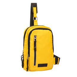 Camel Active Damen Camel Active Cityrucksack &raquo;Explore&laquo; wasserabweisendes recyceltes Nylon und reflektierende Rei&szlig;verschl&uuml;sse gelb B/H/T: 19,5cm x 27cm