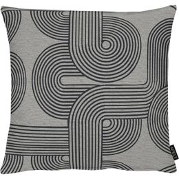 Apelt Dekokissen &raquo;Nova&laquo; grau Obermaterial: 90% Polyester, 10% Viskose B/L: 46cm x 46cm, 1 Stk.