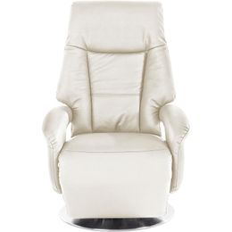 Sit & More sit&more TV-Sessel &raquo;Enjoy&laquo; in Gr&ouml;&szlig;e M, wahlweise mit Motor und Aufstehhilfe beige NaturLEDER (echtes Rindsleder);Luxus-Microfaser (100% Polyester);