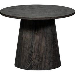 Woood Couchtisch &raquo;Venlo&laquo; runde Form, belastbar bis 25 kg, H 40 cm x &Oslash; 80 cm braun B/H/T: 80cm x 40cm x 80cm