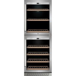 CASO GERMANY Weink&uuml;hlschrank &raquo;776 WineChef Pro 126-2D&laquo; f&uuml;r 126 Stk. Standardflaschen &aacute; 075l schwarz Einheitsgr&ouml;&szlig;e