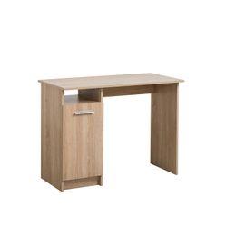 Home Affaire Schreibtisch &raquo;Rey&laquo; zeitlos schlicht, gut geeignet f&uuml;r das Home office braun B/H/T: 100cm x 74,5cm x 50cm