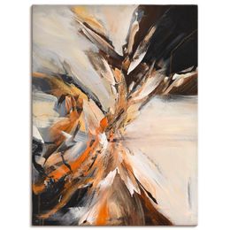 Artland Wandbild &raquo;Abstrakt IV&laquo; Gegenstandslos 1 Stk. tlg. als Leinwandbild, Poster in verschied. Gr&ouml;&szlig;en bunt Leinwand B/H/T: 45cm x 60cm, Leinwandbild 