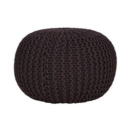 GUTMANN FACTORY Kinder Pouf grau Baumwolle