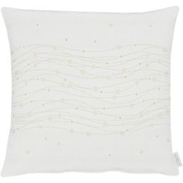 Apelt Dekokissen &raquo;1504&laquo; Kissenh&uuml;lle ohne F&uuml;llung, 1 St&uuml;ck gold Polyester B/L: 49cm x 49cm, 1 Stk.