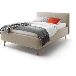 Meise M&ouml;bel meise.m&ouml;bel Polsterbett &raquo;Mattis&laquo; Topseller, wahlweise mit Bettkasten grau Bezug Bett: Strukturstoff (100% Polyester) Liegefl&auml;che L&auml;nge B: 200cm x 