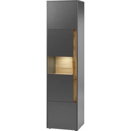 Home Affaire Vitrine &raquo;City/Giron, moderner Hochschrank, Glasvitrine&laquo; zeitlos, modern, ausreichend Stauraum, vielseitig einsetzbar grau FSC -
