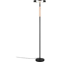 Trio Leuchten LED Stehlampe &raquo;CELESTE, LED Stehleuchte mit 4-Stufen Touchdimmer 15W warmwei&szlig; 3000K&laquo; LED-Board 1 Stk. Warmwei&szlig; 1750 Lumen H&ouml;he 160cm, 
