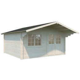 Palmako Gartenhaus &raquo;B_ritta&laquo; 17,5 qm transparent Massivholz ohne Dacheindeckung