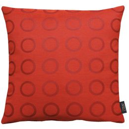 Apelt Dekokissen &raquo;Toro&laquo; Kissenh&uuml;lle ohne F&uuml;llung, 1 St&uuml;ck rot Kunstfaser, Polyester B/L: 46cm x 46cm, 1 Stk.