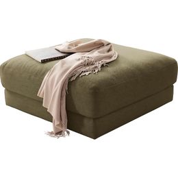 3C Candy Polsterhocker &raquo;Enisa II&laquo; passend zur Serie "Enisa II", wahlweise mit Flecken-Schutz-Bezug gr&uuml;n 100% Polyester B/H/T: 100cm x 49cm x 100cm, 
