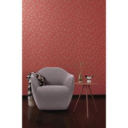 Creation BY ROLF BENZ Sessel &raquo;CR.480 Designsessel, Loungesessel, Breite 79cm&laquo; Wahlweise aus Leder oder Chenille lila Chenille COCO (72% Polyester 15% 