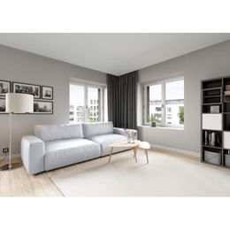 Musterring Big-Sofa &raquo;LUCIA Mega Sofa, hoher Sitzkomfort, Breite 252cm, Kontrastnaht&laquo; in vielen Qualit&auml;ten und 4 unterschiedlichen N&auml;hten, 2,5-Sitzer wei&szlig; 