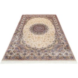 Wecon Home Teppich &raquo;T&auml;briz&laquo; rechteckig 5 mm H&ouml;he Wohnzimmer, Orient Design beige Modal B : 200cm 1 Stk., 5mm, L: 290cm