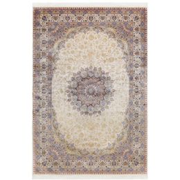 Wecon Home Teppich &raquo;T&auml;briz&laquo; rechteckig 5 mm H&ouml;he Wohnzimmer, Orient Design beige Modal B : 300cm 1 Stk., 5mm, L: 400cm