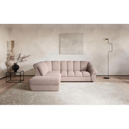 COTTA Ecksofa &raquo;Mado, Breite 260 cm&laquo; verschiedene Sofas individuell kombinierbar rosa 100% POLYESTER (PES) B/H/T: 260cm x 88cm x 104cm, Luxus-