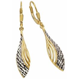 Firetti Damen Paar Ohrh&auml;nger &raquo;Schmuck Geschenk Silber 925 Ohrschmuck Patentbrisur&laquo; gold Silber 925 (Sterlingsilber)
