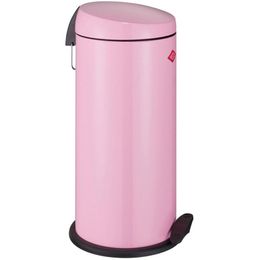 Wesco M&uuml;lleimer &raquo;Capboy Maxi Tretabfallsammler&laquo; 1 Beh&auml;lter mit Metalleinsatz, Fu&szlig;tritt aus Kunststoff und Bodenring Kunststoff, Metall, Stahlblech B/H